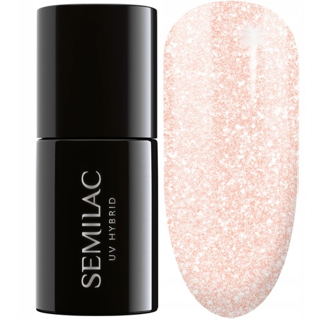 Oja hibrida Semilac, 578 Glow Together, 7 ml - eMAG.ro