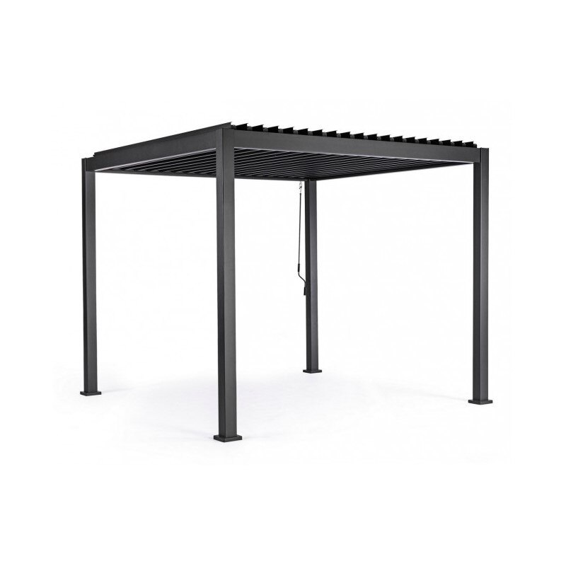 Pavilion Pergola PACIFIC, Aluminiu, 300x300x250, Antracit - eMAG.ro