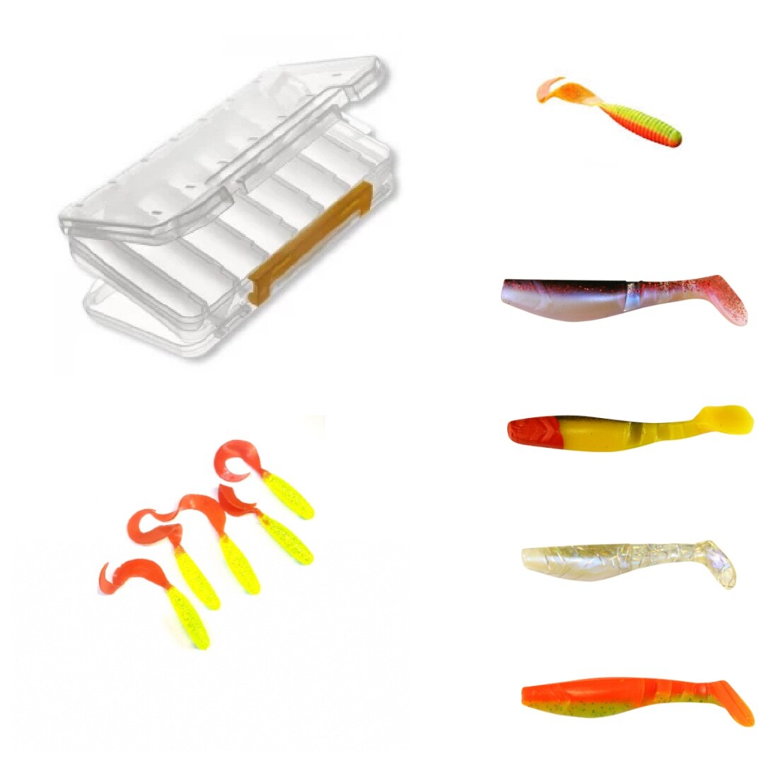 Set 4Karp 10 naluci si cutie pentru pastrarea nalucilor - eMAG.ro