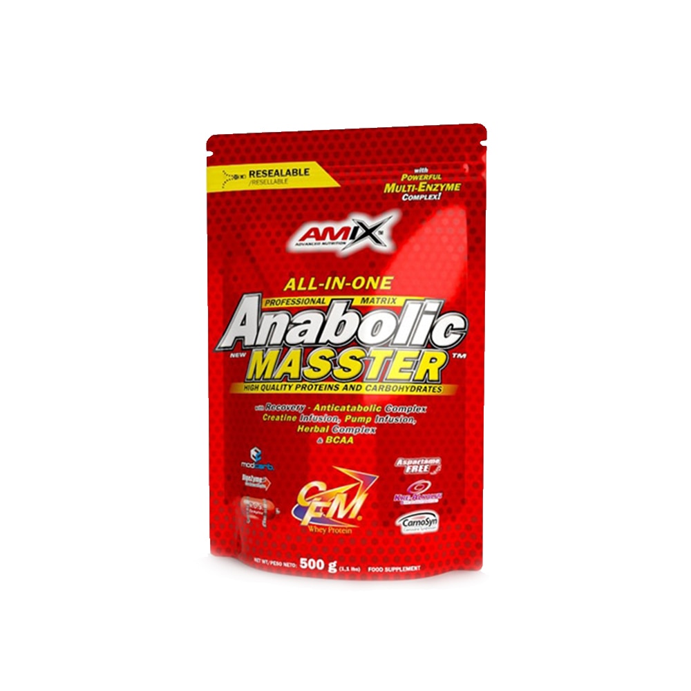 Proteina, Amix, Anabolic Masster Pack Ciocolata, 0.500 Kg - eMAG.ro