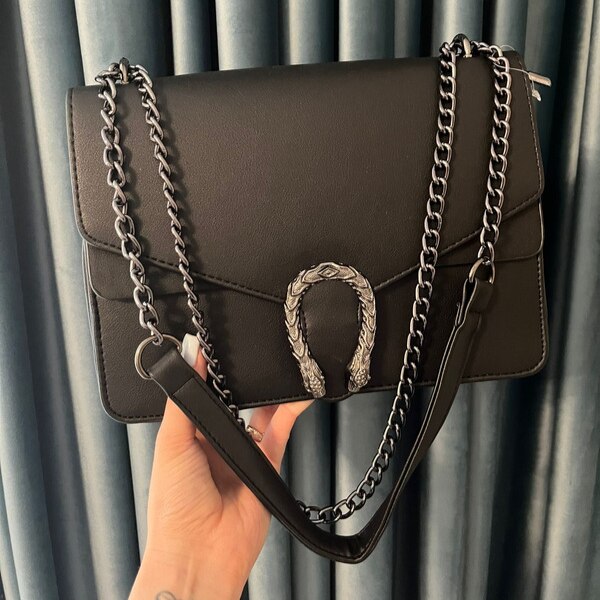 Geanta Dama Tiffany, Neagra - eMAG.ro