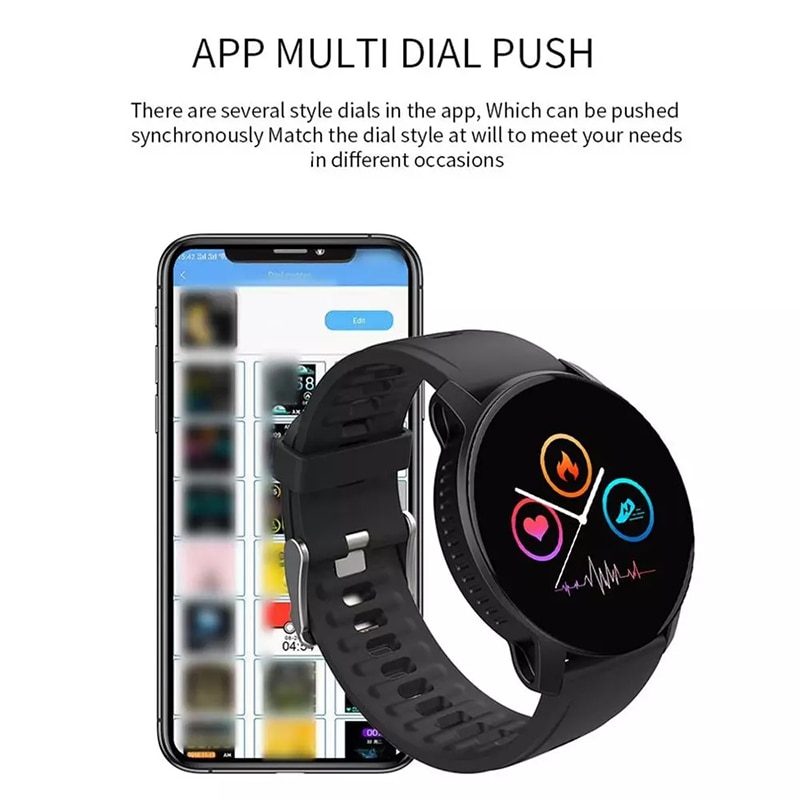 Smartwatch waterproof, Angel City, Compatibil Android/iOS, Ectran ...