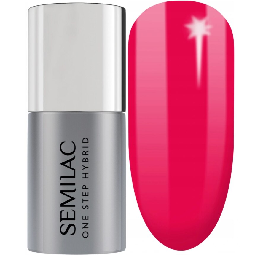 Oja hibrida Semilac One Step, Colectie Magenta, S680 Roz, 5 ml - eMAG.ro