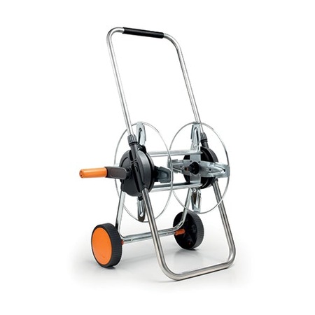 Carucior cu roti pentru furtun GF Garden Idea Premium, cadru + tambur ...