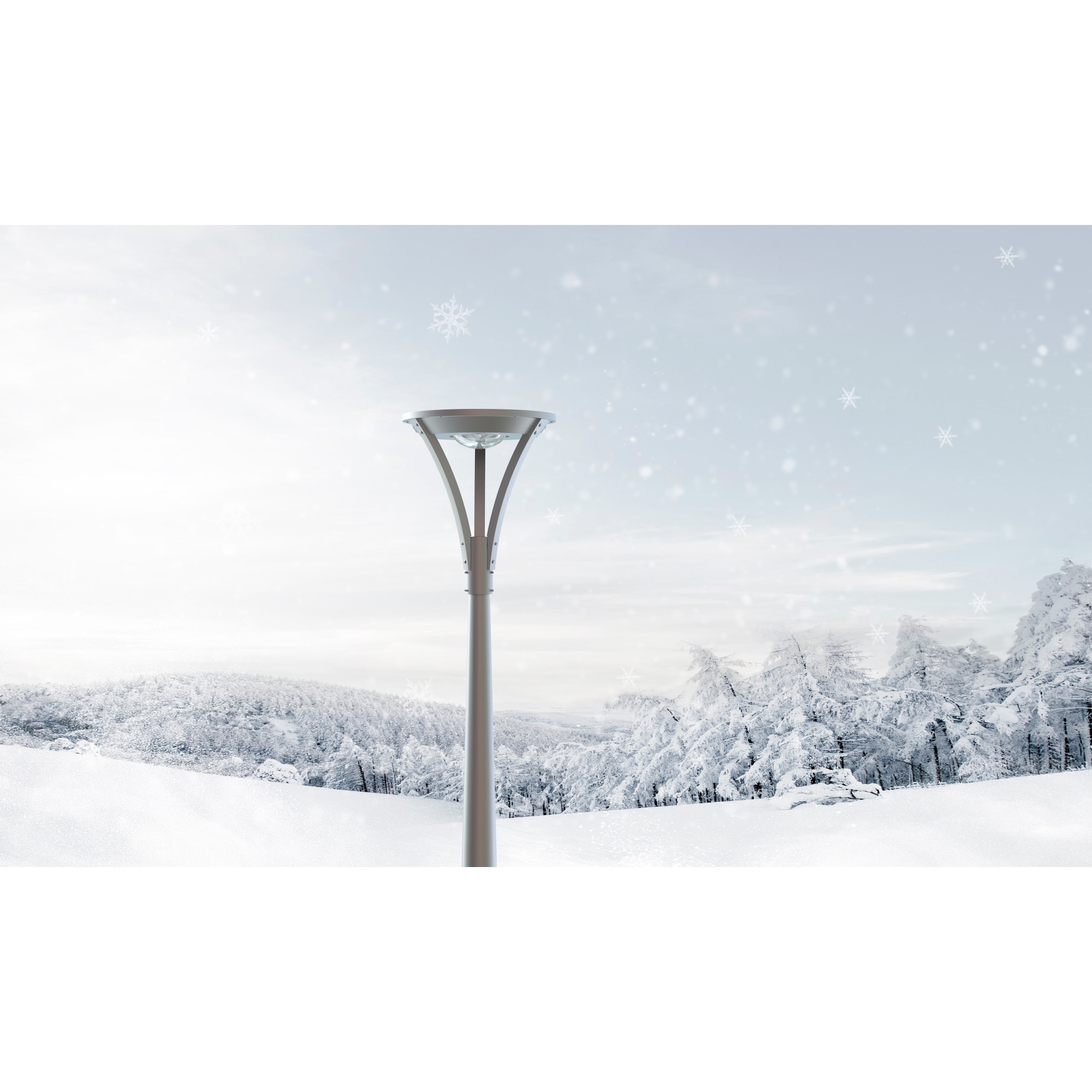 Lampa solara de gradina, SRESKY, SLL-31H, 3000lm 4000 K, IP 65, doi ...