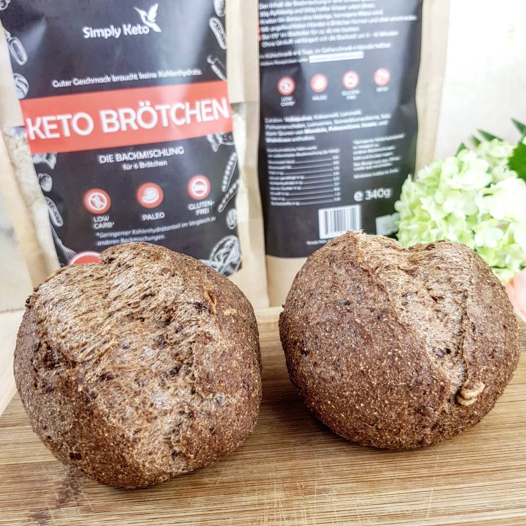 Mix keto de faina pentru chifle fara gluten 340g Simply Keto - eMAG.ro
