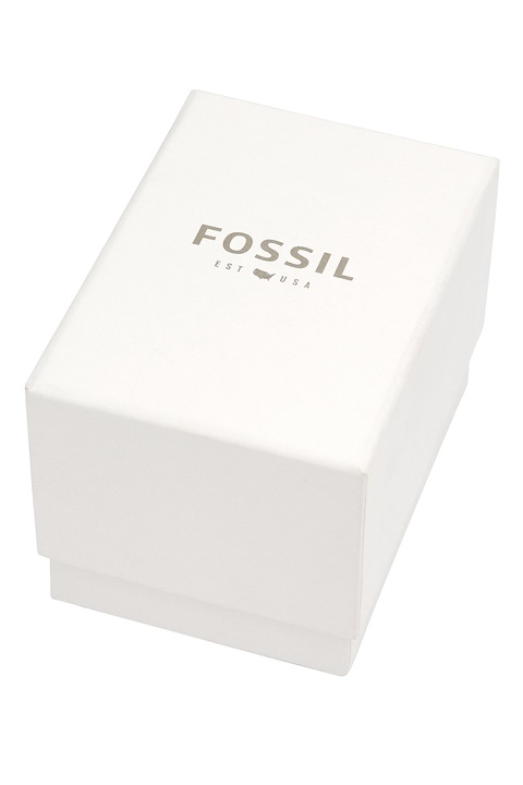 Fossil, Set de 3 bratari de otel inoxidabil si alama, auriu rose - eMAG.ro