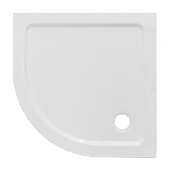 Cada de dus, Acril, Ultraplata, 90x90cm, Alb - eMAG.ro