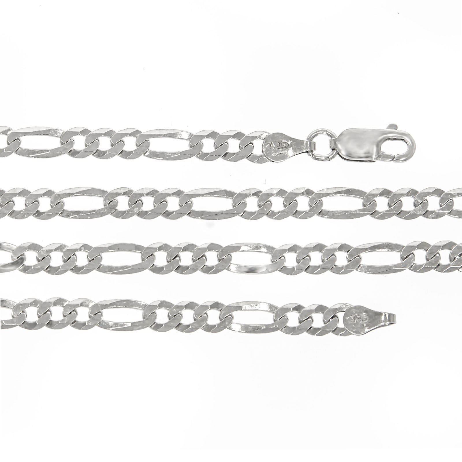 Lant Argint Barbatesc cu Zale Tip Figaro Plate - eMAG.ro