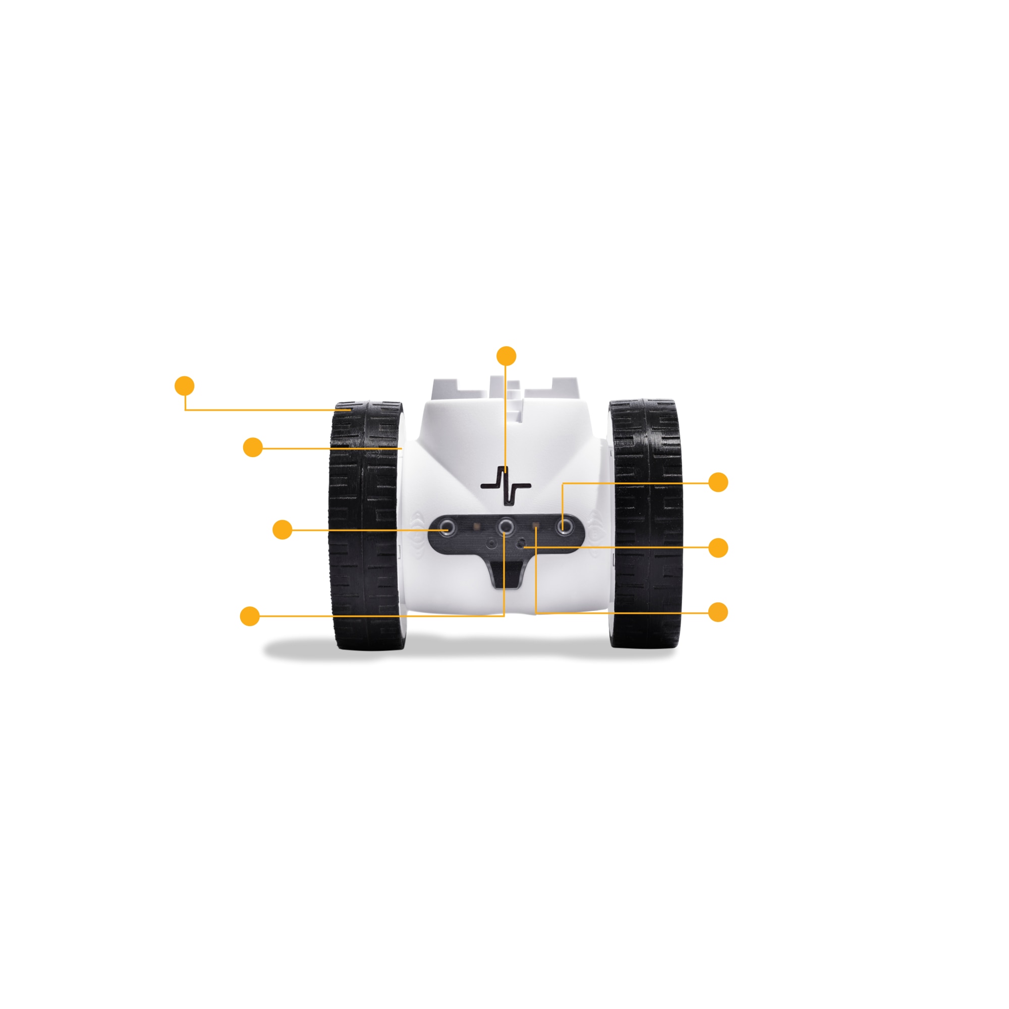 Образователен комплект робот, FABLE GO!, Shape Robotics, бял, 15 ...