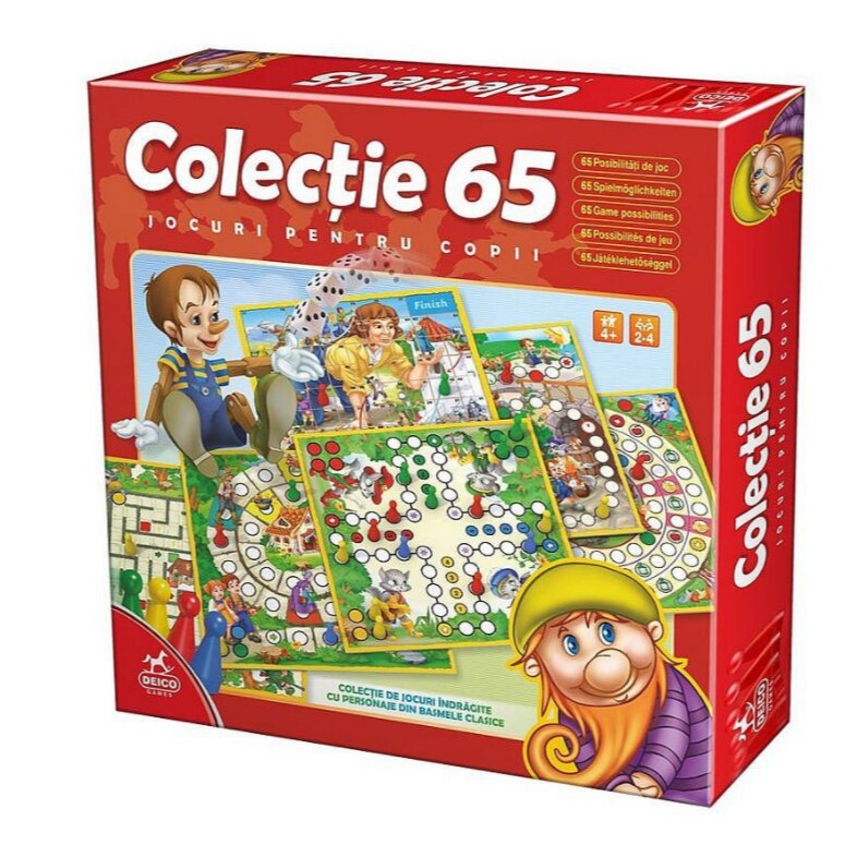 Joc de societate, Colectie 65 jocuri - Basme - eMAG.ro
