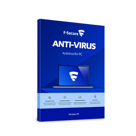 Antivirus F-Secure Antivirus 1 Dispozitive 3 ani Licenta Electronica - eMAG.ro