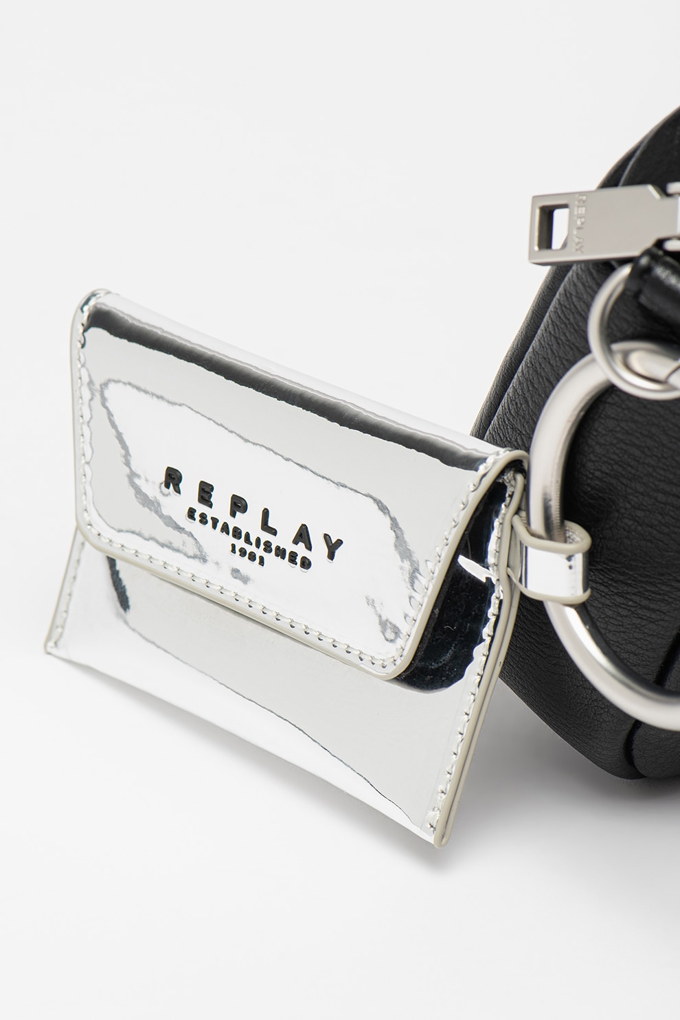 Replay, Чанта от еко кожа, Черен - eMAG.bg