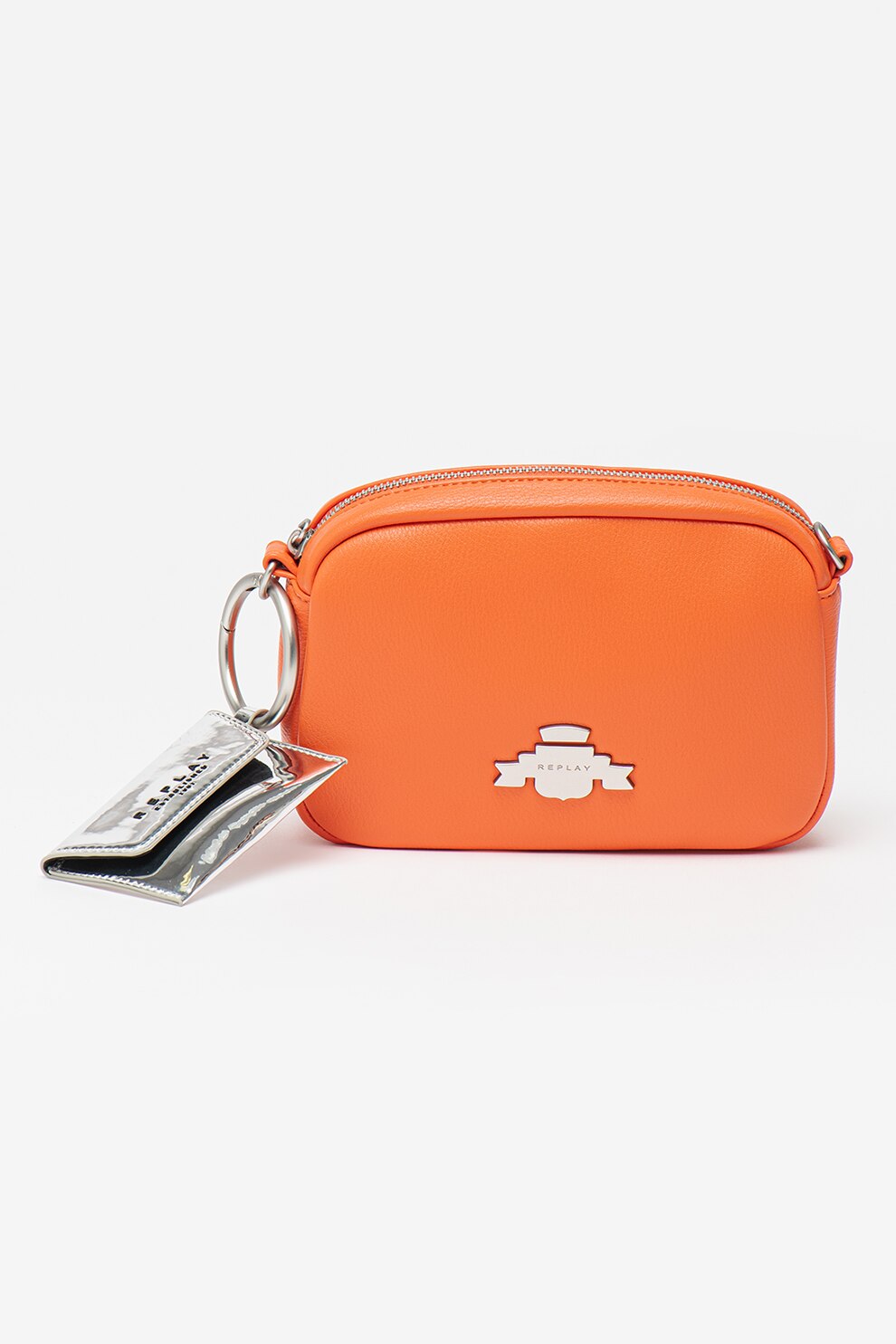 Replay, Чанта от еко кожа, Мандарина - eMAG.bg
