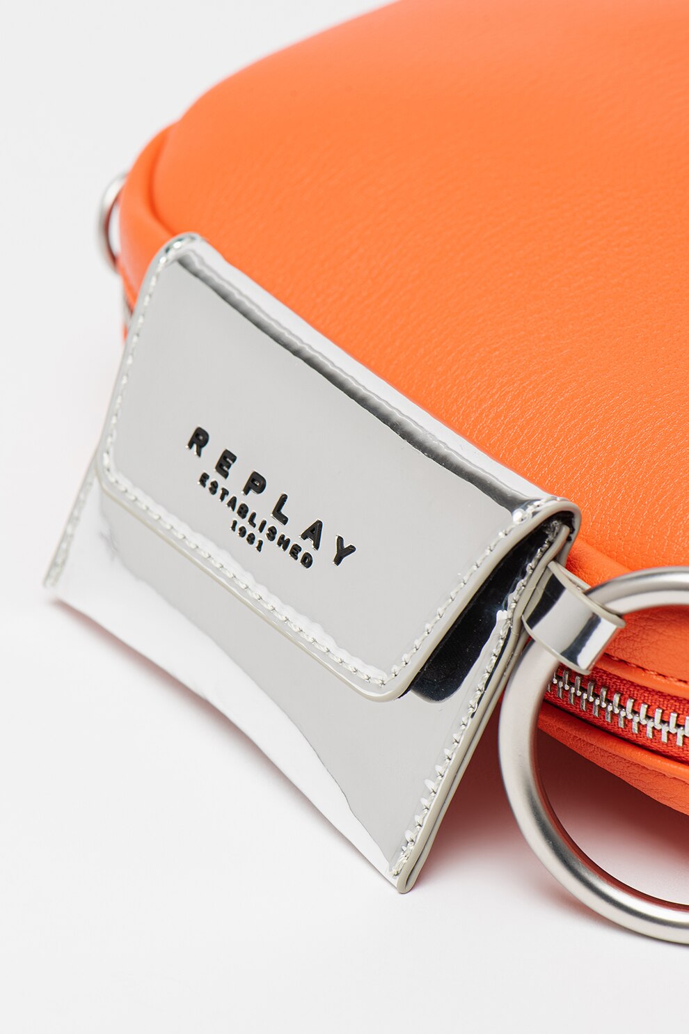 Replay, Чанта от еко кожа, Мандарина - eMAG.bg