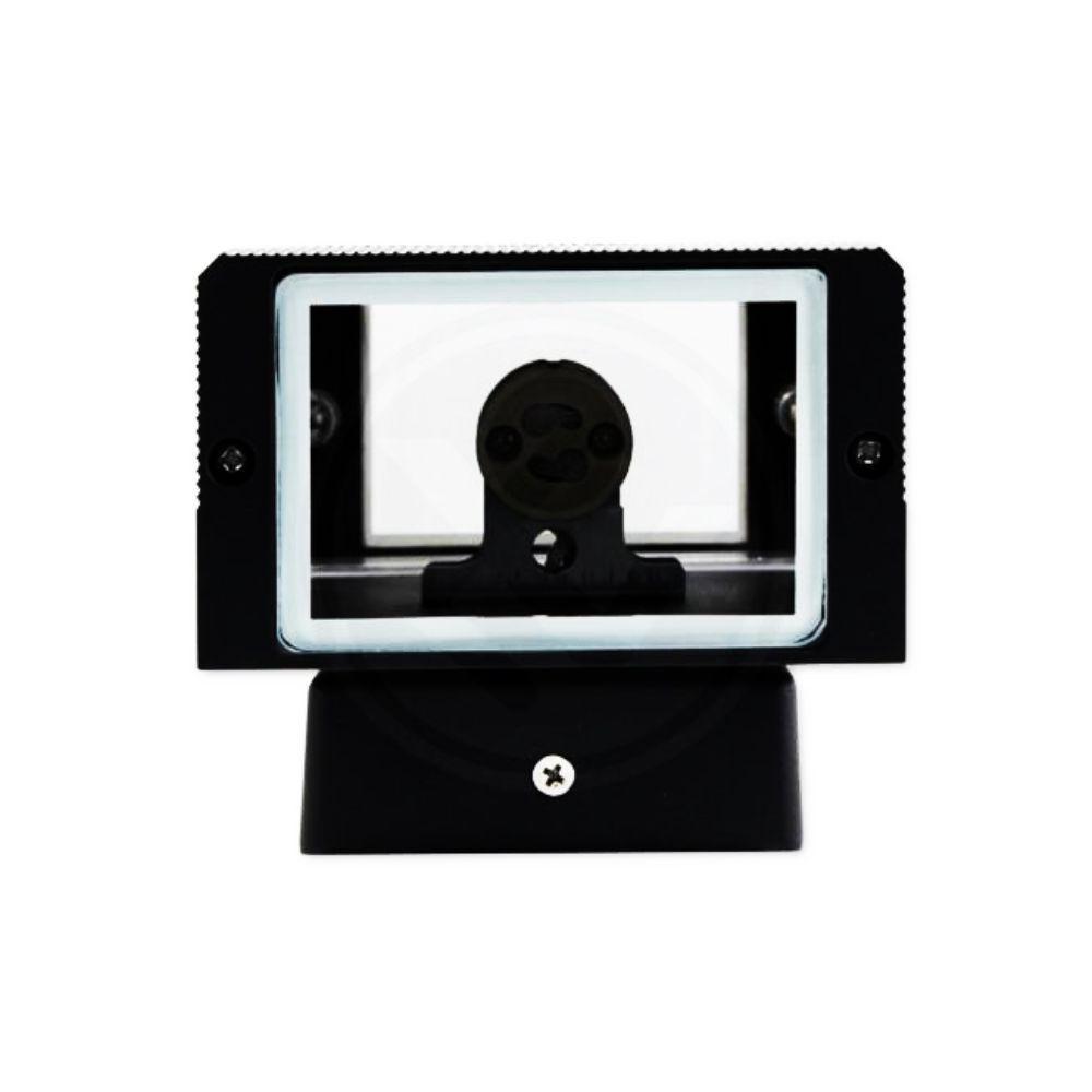 Осветително тяло, LVT, архитектурна фасада Hana, черно - eMAG.bg