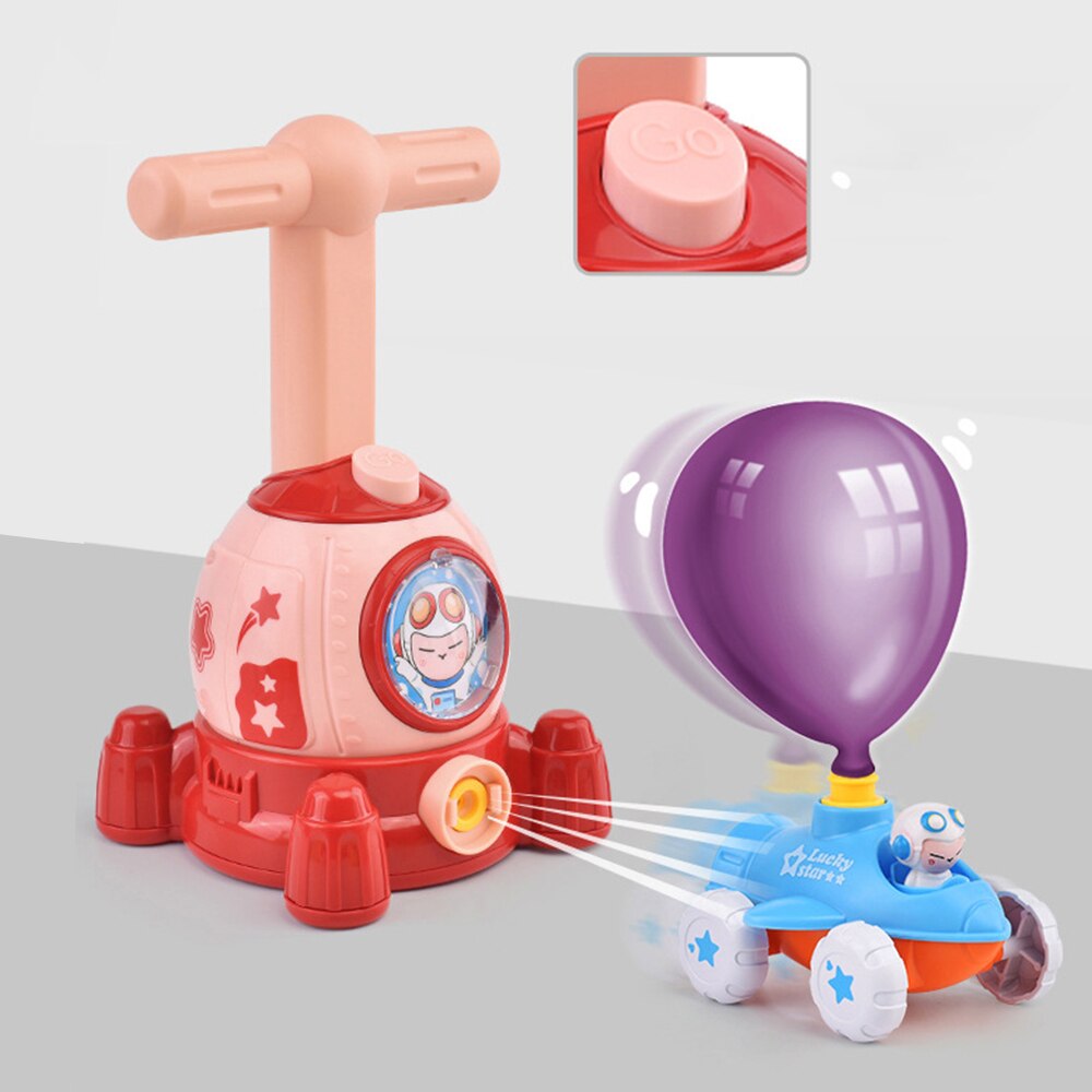 Jucare interactiva Lansator de masini cu balon Space Ship, pentru copii ...