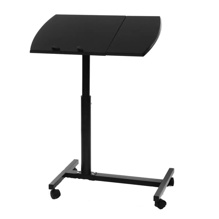 Masuta pentru laptop, ajustabila, reglabila, metal, blat laminat, cu ...