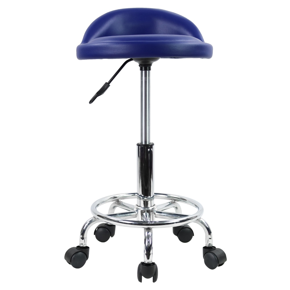 Scaun cosmetica KKTONER, Piele PU, Inaltime reglabila 48-63.5 cm ...