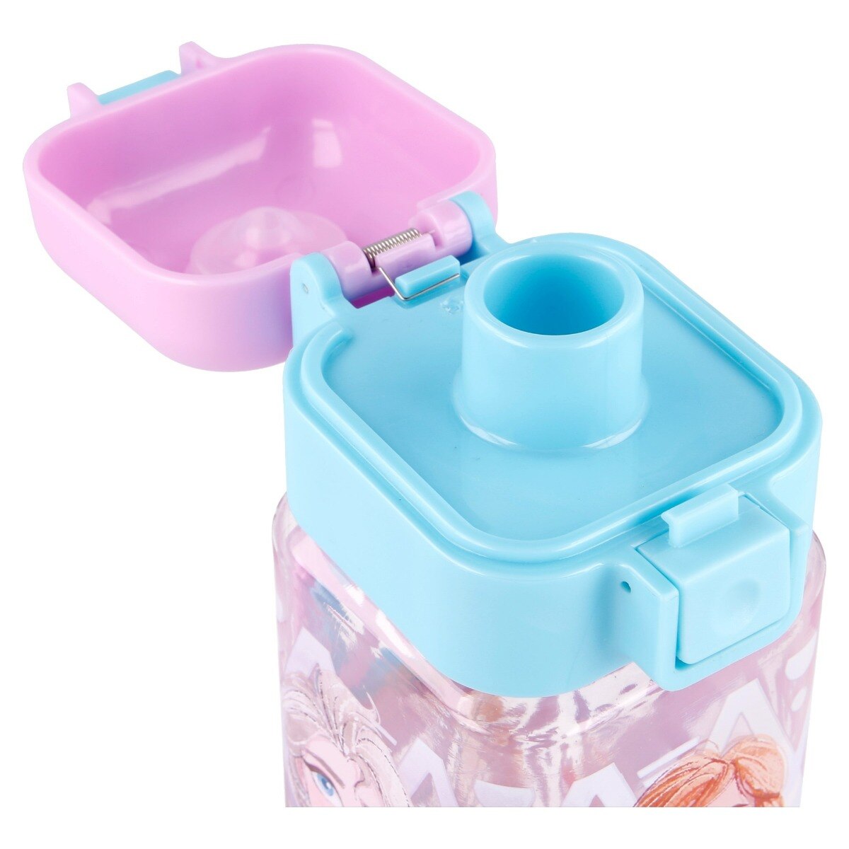 Sticla patrata de plastic Frozen, 500 ml, Multicolor - eMAG.ro