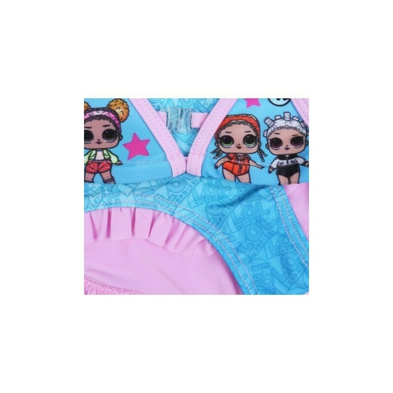 Costum de baie 2 piese, LOL Surprise, roz deschis - eMAG.ro