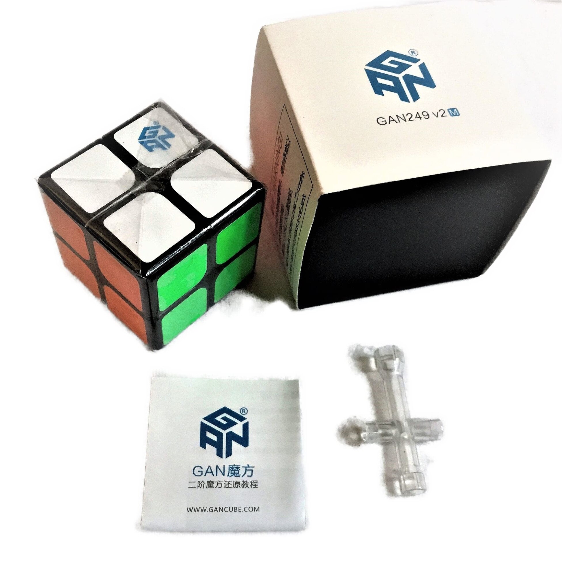 Gan 249M V2 mágneses 2x2-es ( 2x2 ) gyorskocka, Gan kocka, versenykocka ...