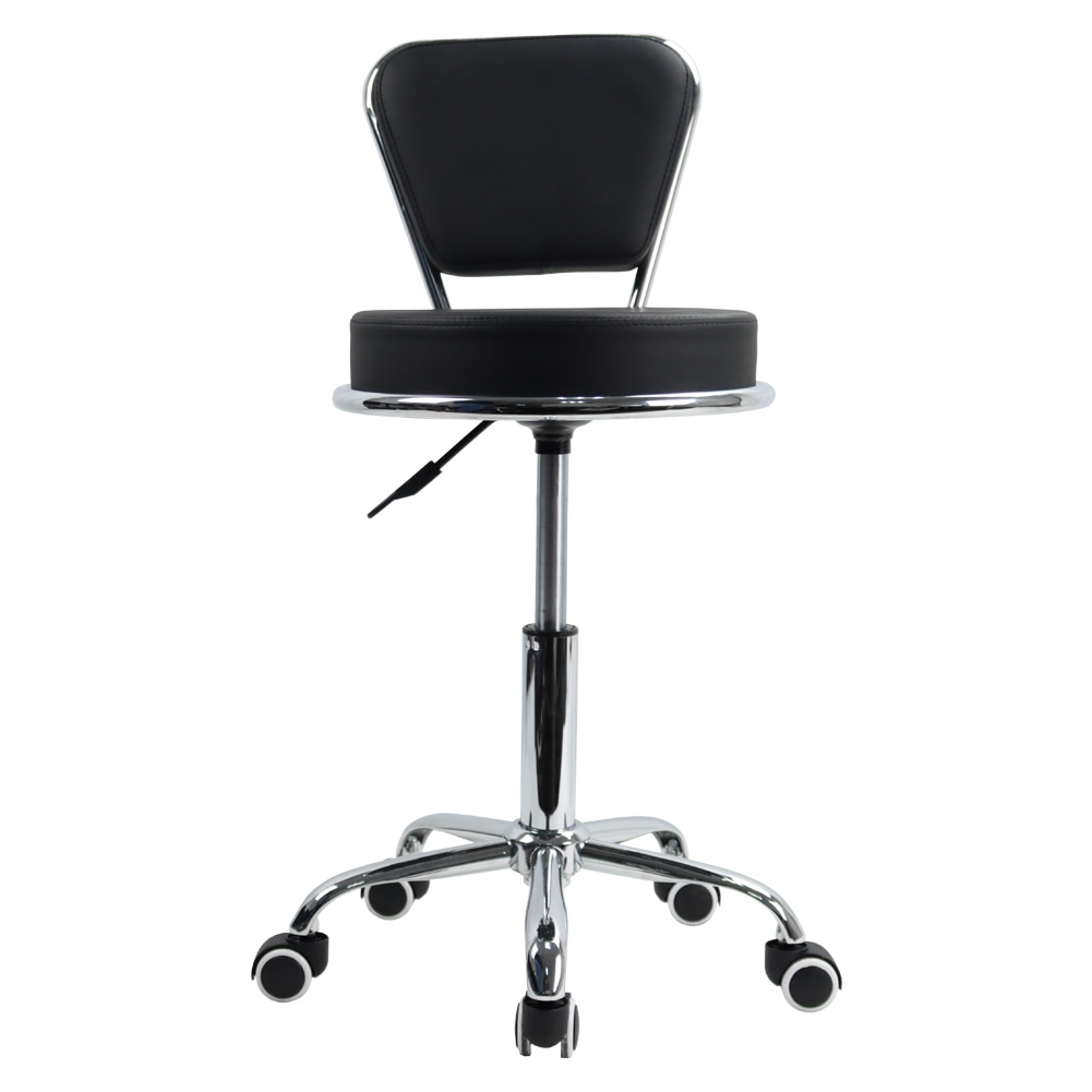 Scaun cu spatar, KKTONER, Piele PU, Inaltime reglabila intre 48-63.3 cm ...