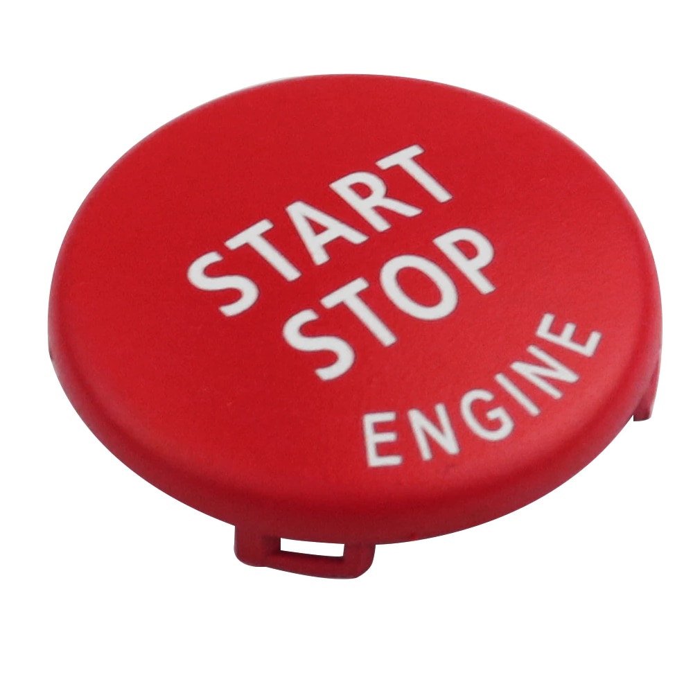 Buton Capac Start Stop Compatibil cu BMW E60 E63 E70 E71 E82 E84 E90 E91 E92 E93, Rosu - eMAG.ro