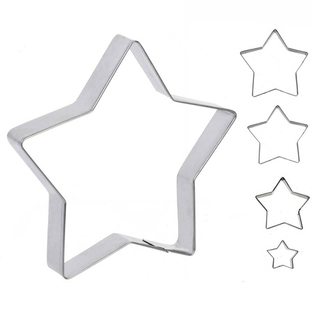 Set 5 forme metalice pentru prajituri de Craciun - eMAG.ro