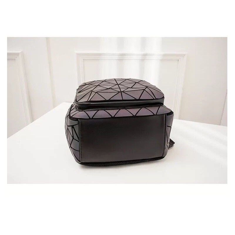 Ilsedo IL-8554 Геометрична и светеща дамска раница от екологична кожа ...