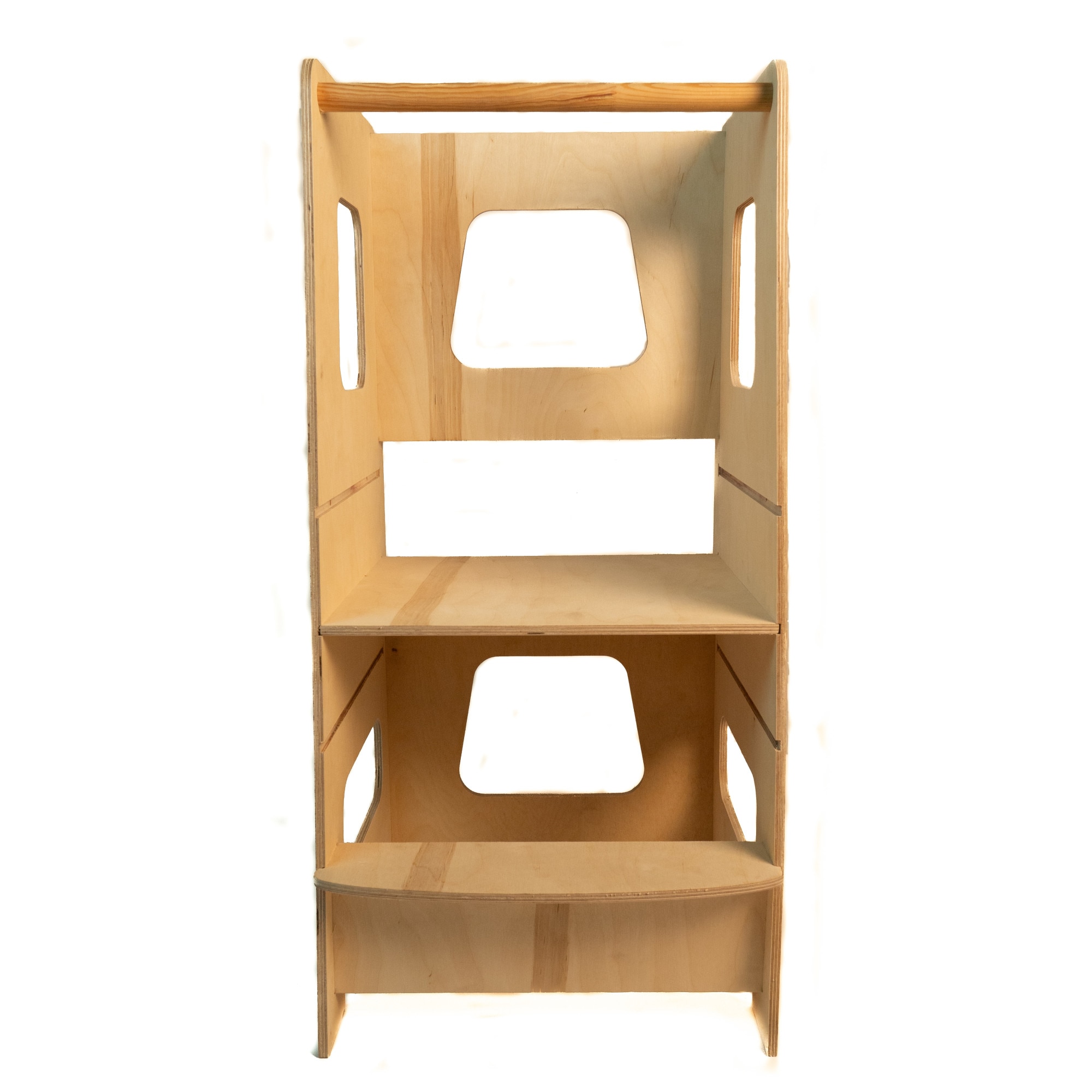 Turn de invatare, Learning tower, Lemn, 40x40x85cm - eMAG.ro