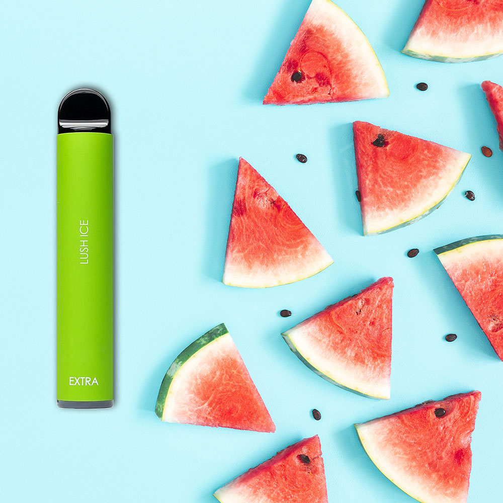 Tigara electronica de unica folosinta 2600 Puff, 0% Nicotina, Pepene ...