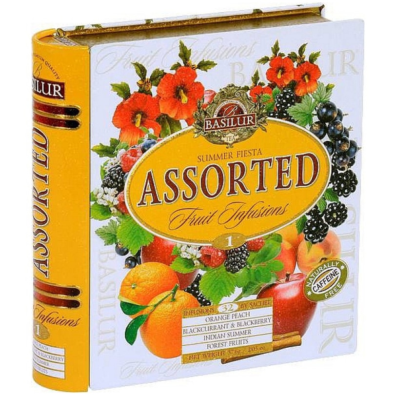 Ceai asortat Basilur Summer Fiesta, 58 g - eMAG.ro