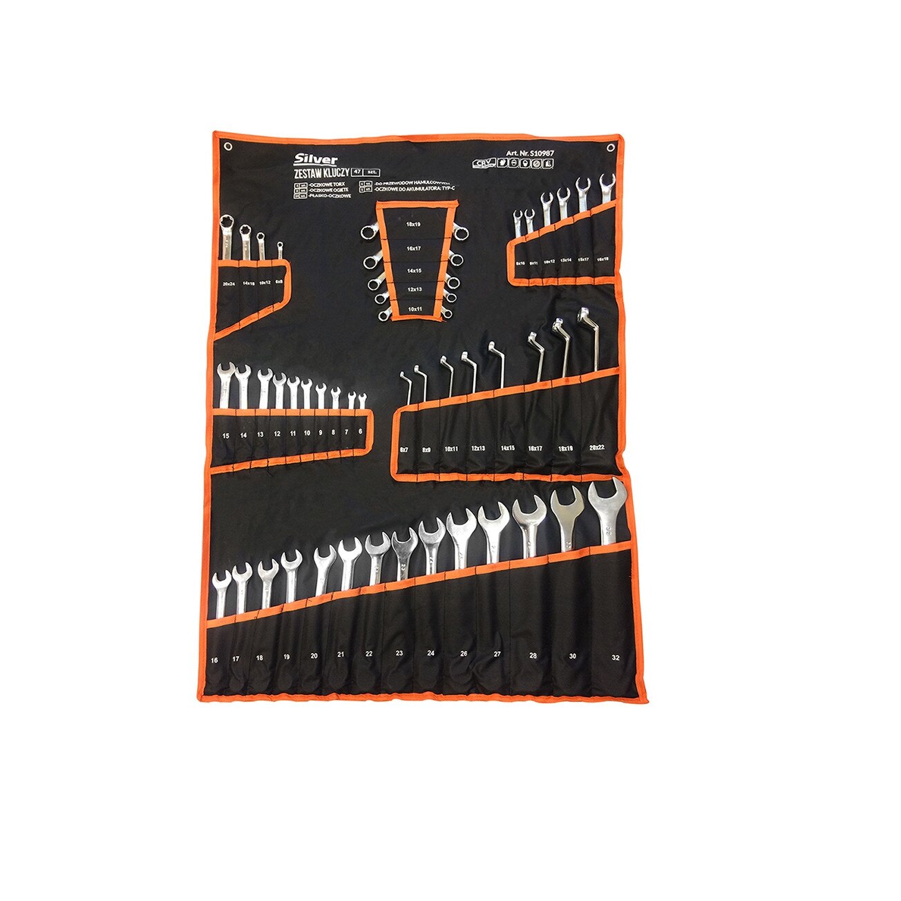 Set chei combinate fixe inelare cotite torx 47 piese - eMAG.ro