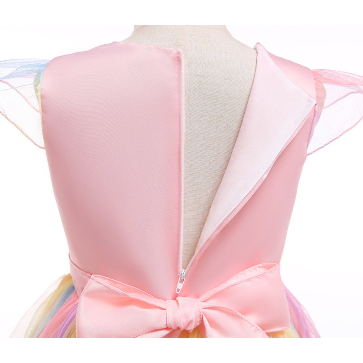 Rochie Unicorn, Cu accesorii pentru coroana, Roz, 5-6 Ani, 110-116 cm ...
