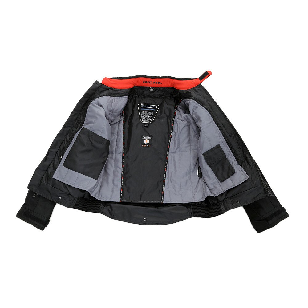 Geaca, Richa, Marime XXL, Negru/Alb - eMAG.ro