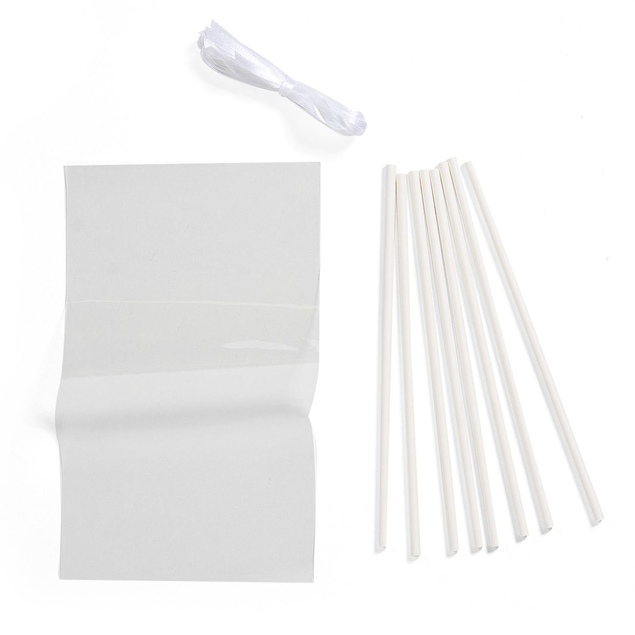 Set 8 pungi plastic cu bete pentru acadele, 10.5 x 15 cm - eMAG.ro