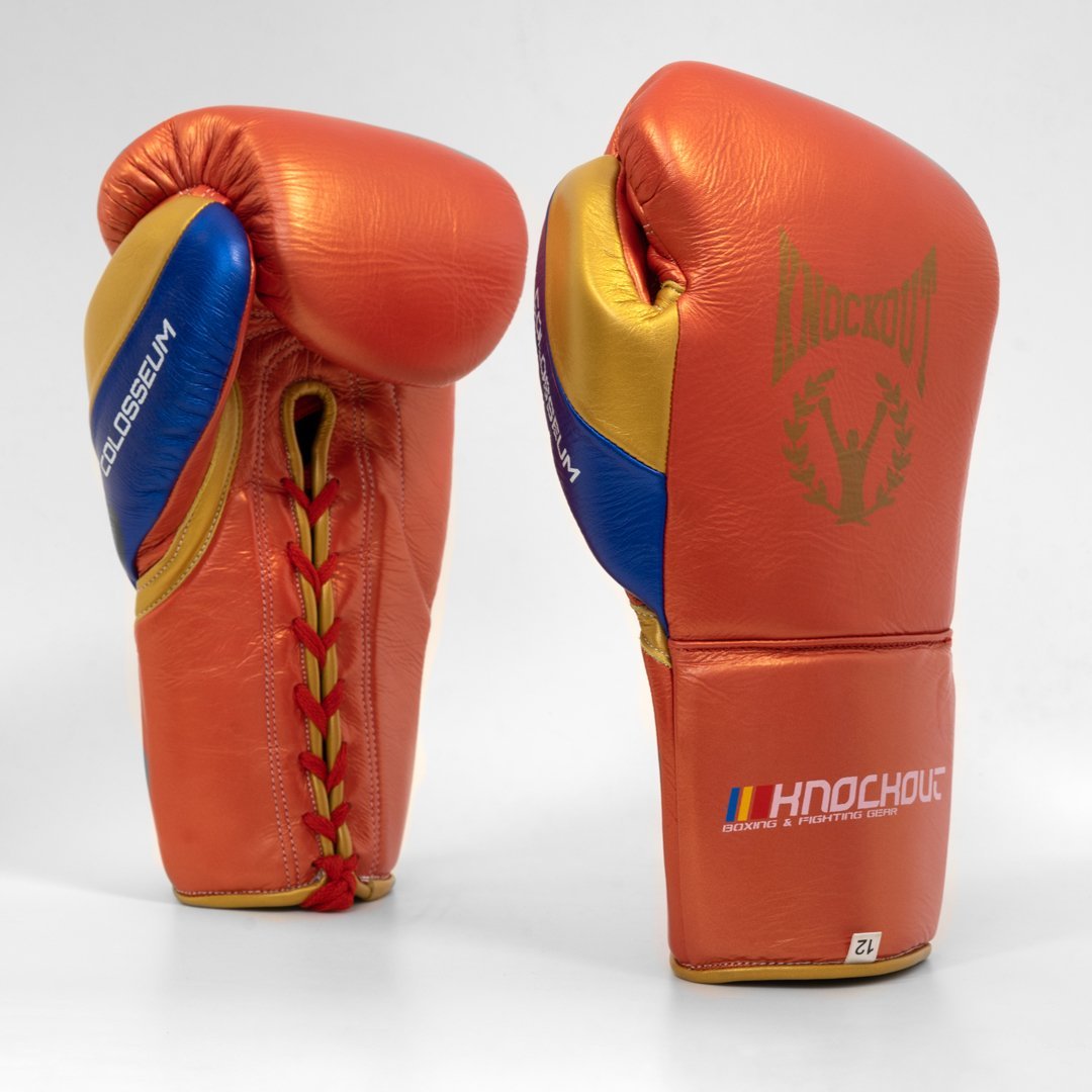Manusi Box Knockout Competitie "Editie Colosseum" - 12OZ, Red - eMAG.ro