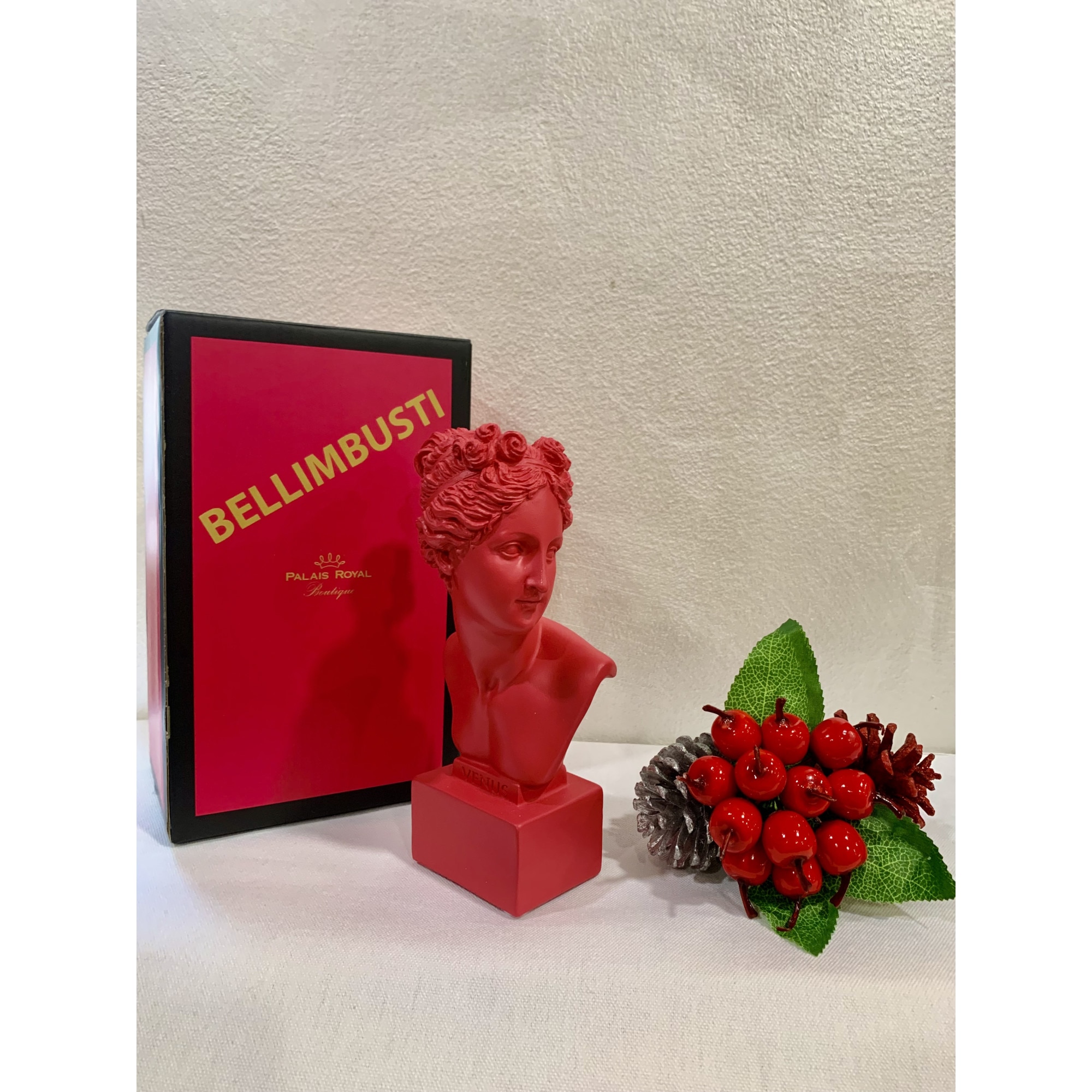 Statueta Venus, Lamart, ceramica, rosu, 19 cm - eMAG.ro