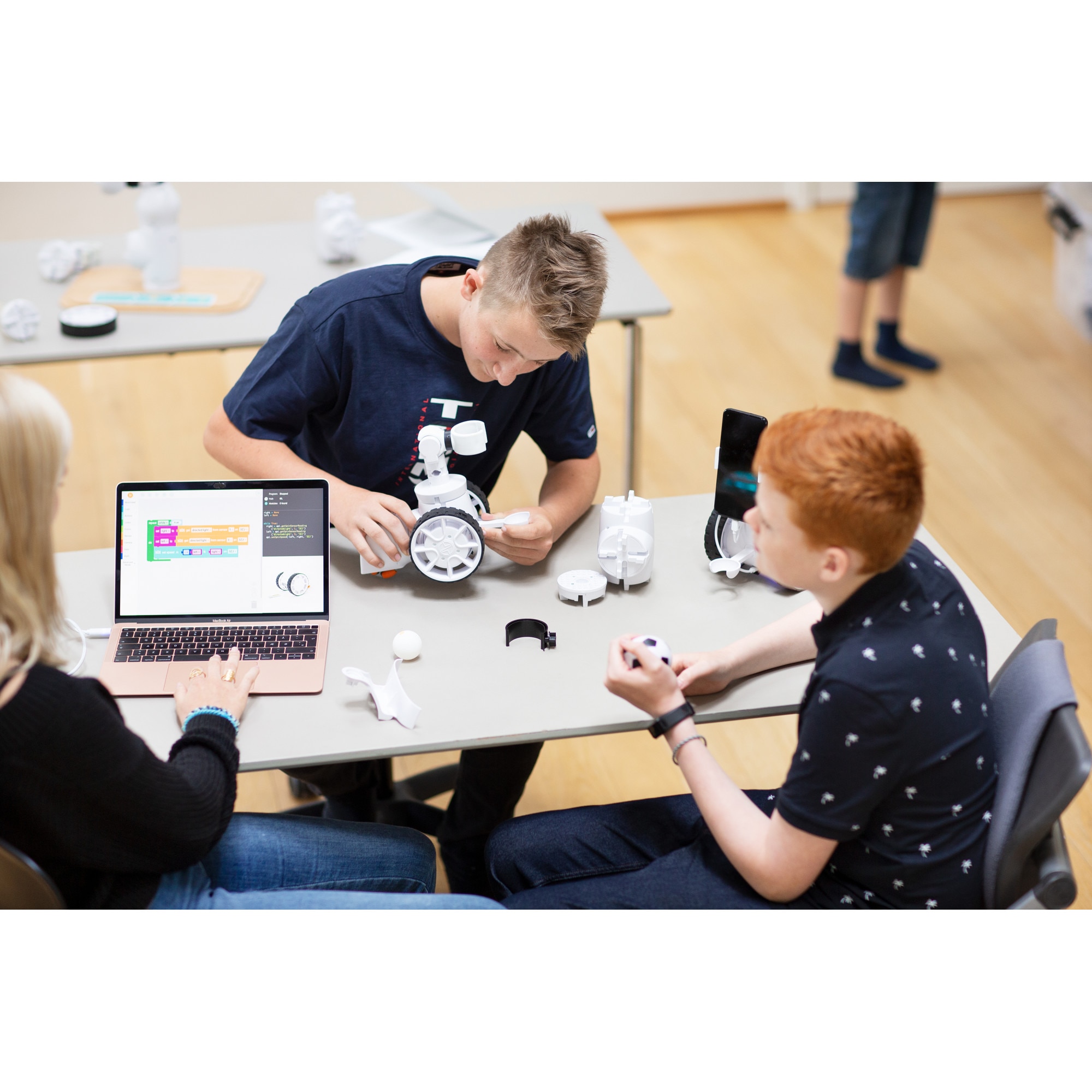 Образователен комплект робот, FABLE GO!, Shape Robotics, бял, 15 ...