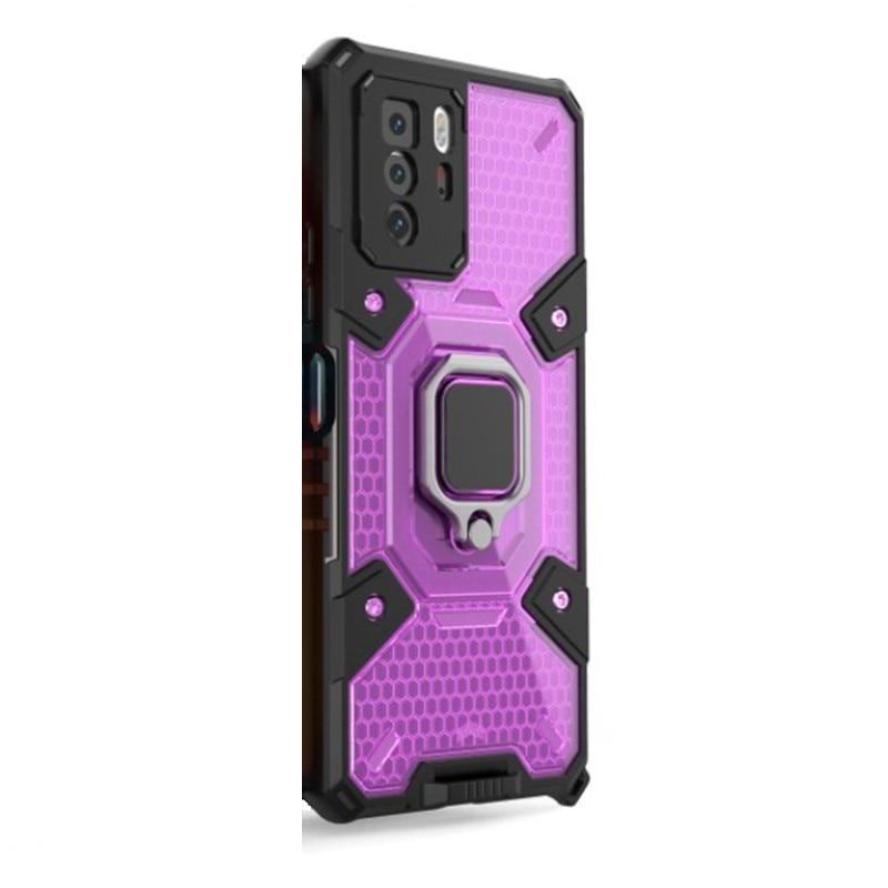 Xiaomi Poco M3 Pro 4G / 5G Atlantic Honeycomb Armor Rose-Violet ...