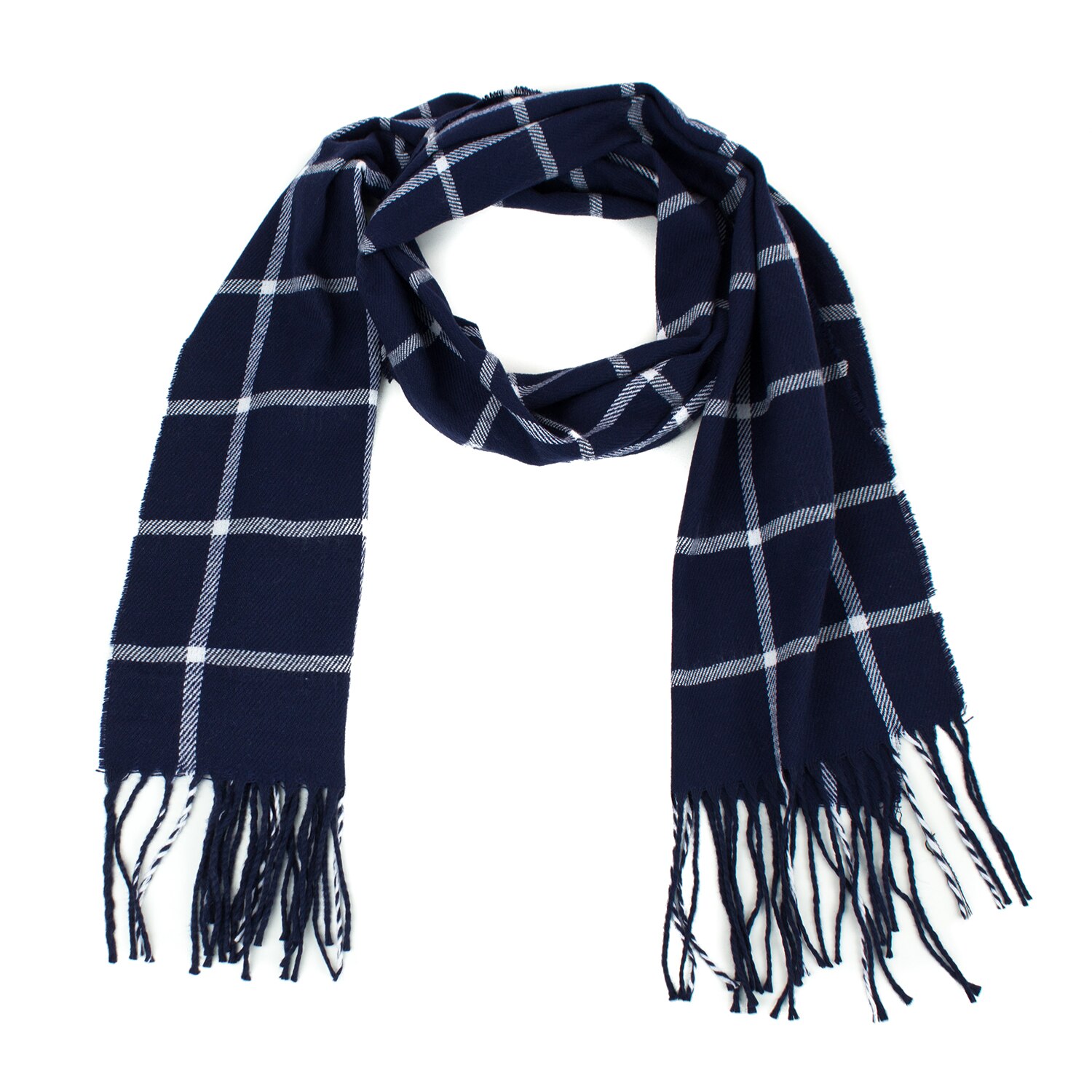 Fular Barbati PAMI in Carou, Poliester, F-B621-305-bleumarin - eMAG.ro