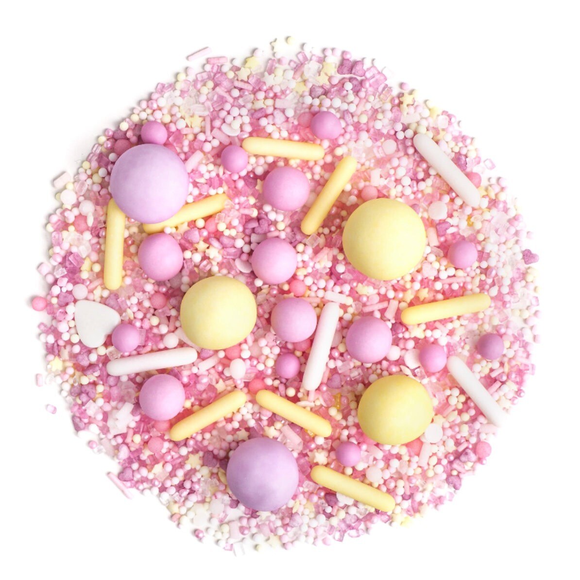 Bomboane decorative, Zahar, 90 g, Roz/Galben - eMAG.ro