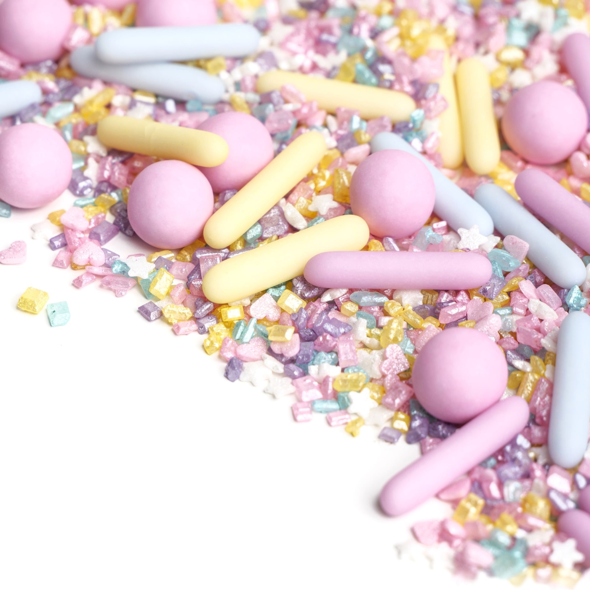 Bomboane decorative, Zahar, 90 g, Roz/Galben - eMAG.ro