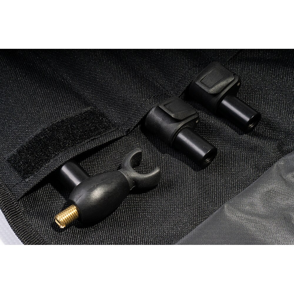 Stand reglabil pentru 3 lansete, Vader X, Aluminiu, Negru - eMAG.ro