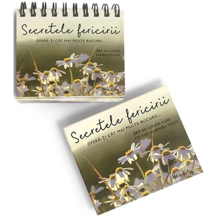 Calendarul Secretele fericirii. 365 de citate fermecatoare - eMAG.ro