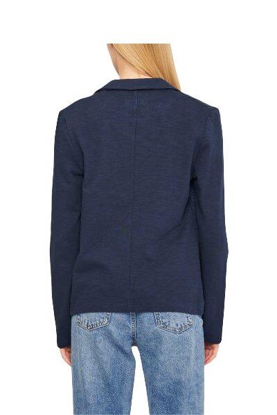 Sacou Dama cu model brodat, Desigual "Tamis", Navy, 36 - eMAG.ro