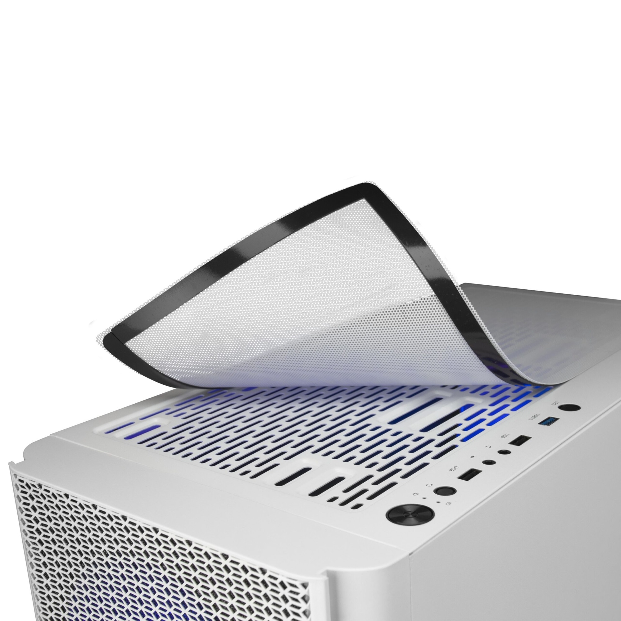 Sistem Desktop PC Gaming GRT White RGB FAN cu procesor Intel® Core™ i7 ...