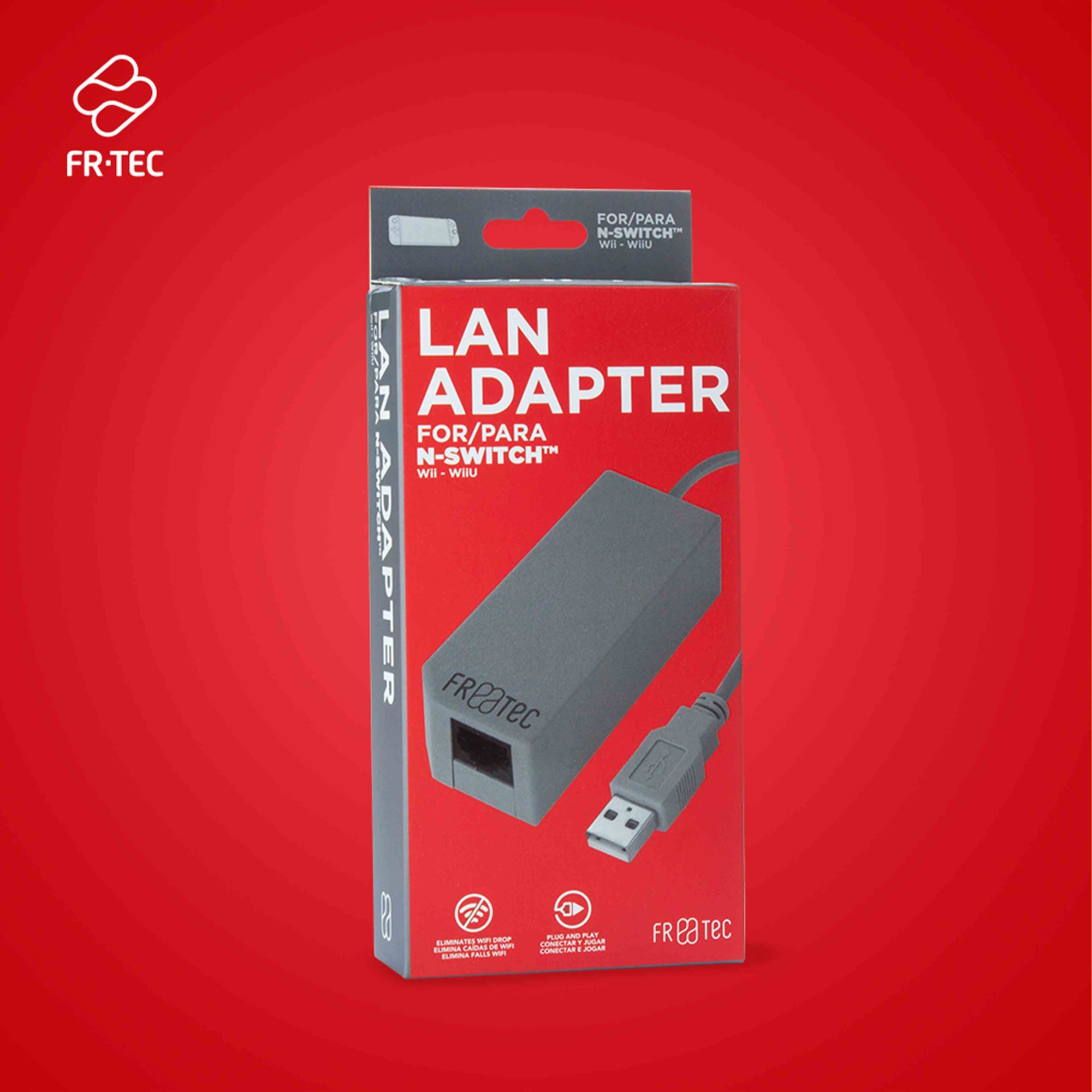 Nintendo Switch LAN / Ethernet adapter, FR TEC, szürke - eMAG.hu