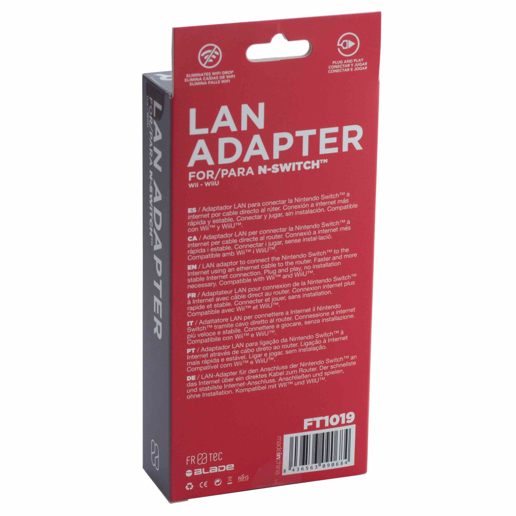 Nintendo Switch LAN / Ethernet adapter, FR TEC, szürke - eMAG.hu